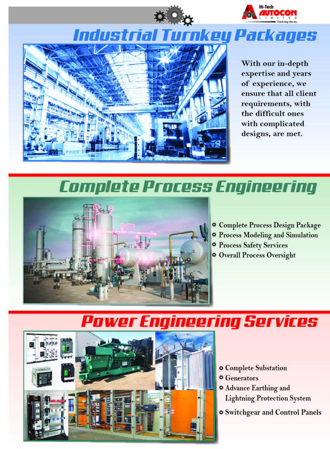 Hi Tech Autocon Limited – Think Big, We Do